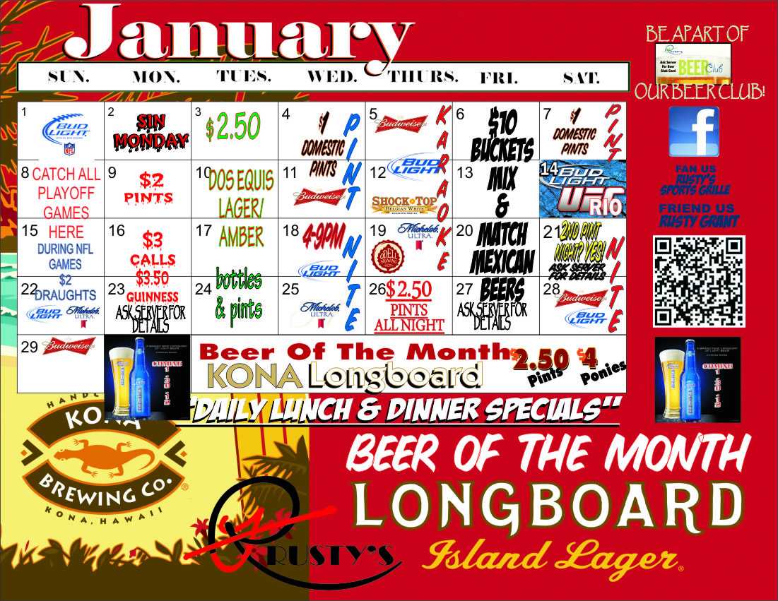 Rusty's Family Restaurant & Grille - Tucson's Sport Bar..Come By ...